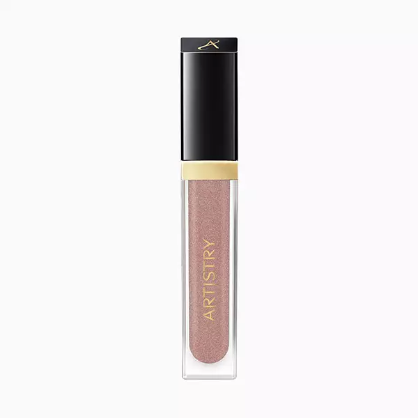 Lipgloss mit Hintergrundbeleuchtung, Tönung Rosa nackt, Kunst