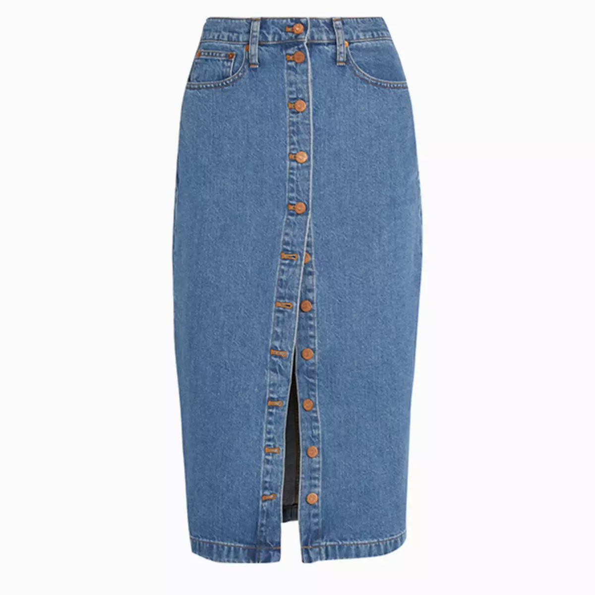 Denim mtewell kjol