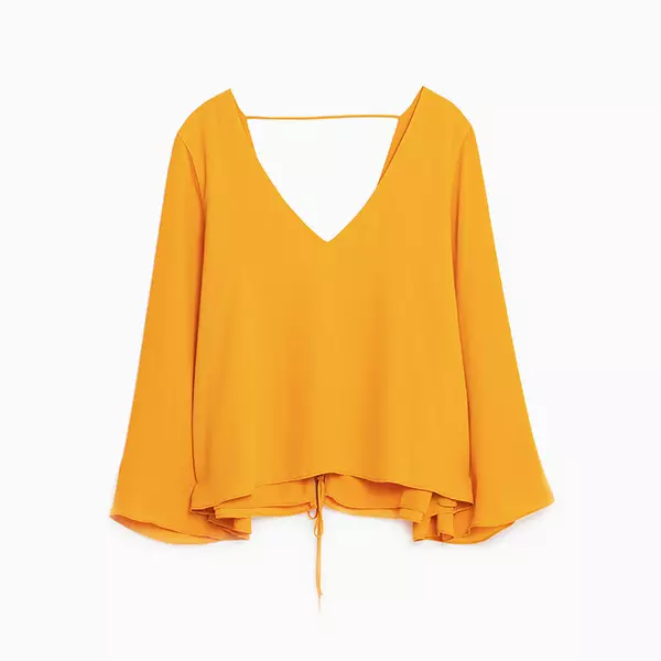 Tunic hamwe na Zara Neckline