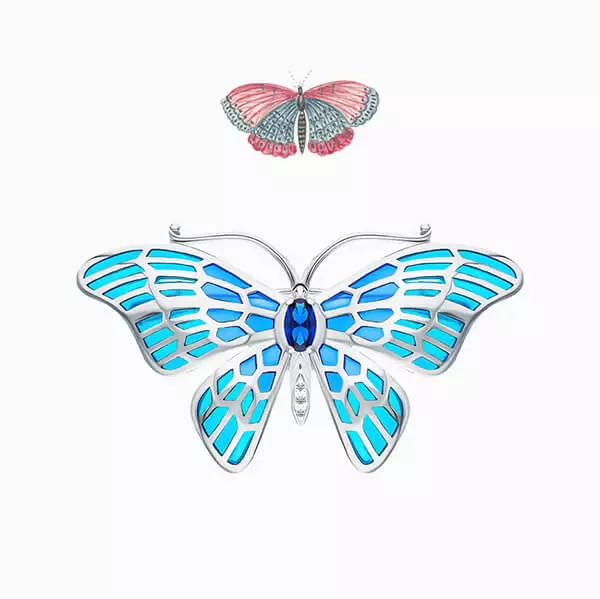 Butterfly symbol v šperkoch - čo to znamená a prečo je tak relevantné?