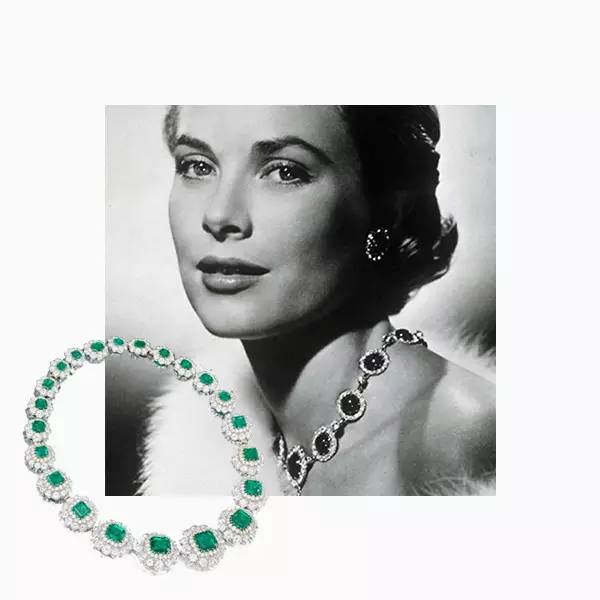 Grace Kelly ვან Cleef & Arpels ყელსაბამი