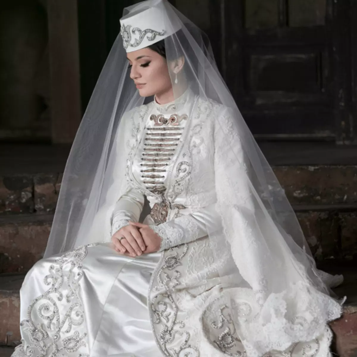 Stock Foto Ingush Braut bei der Hochzeit