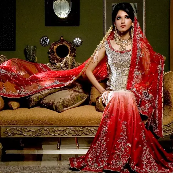 Stock Izithombe Indian umakoti wedding sari