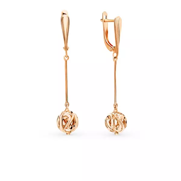 Earrings Gold Sanlayt