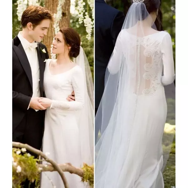 Bella Swan kimi Wedding saç düzümü