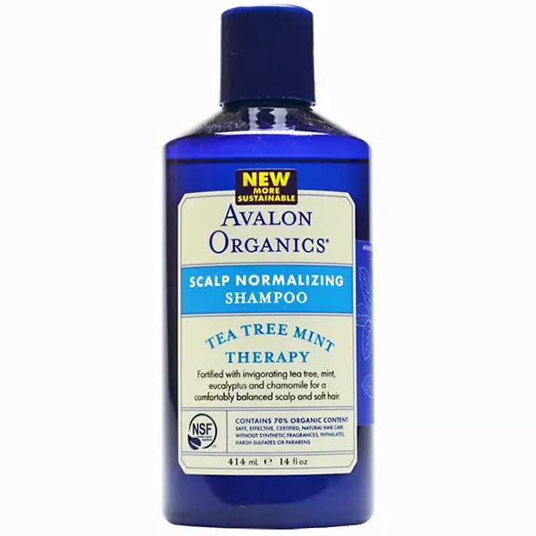 Antisebore Shampoo AVALON ORGANICS Tea Tree Mint