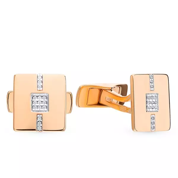 ოქროს cufflinks როგორც საჩუქარი