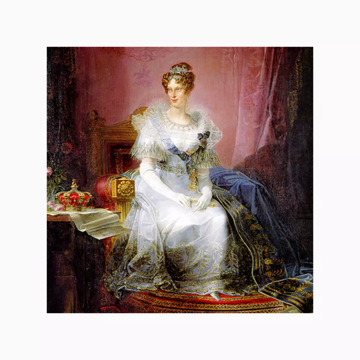 Portret Marie Louise Austrije