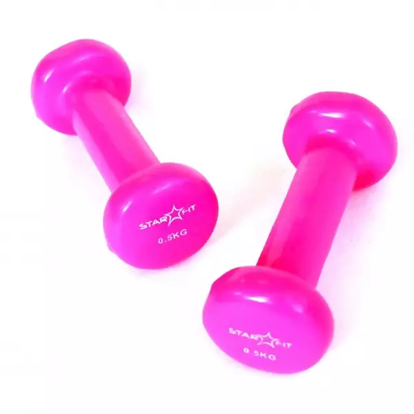 Pink Dumbbells ho an'ny zazavavy iray ho fanomezana