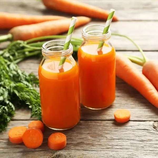 Fresh vegetable juice