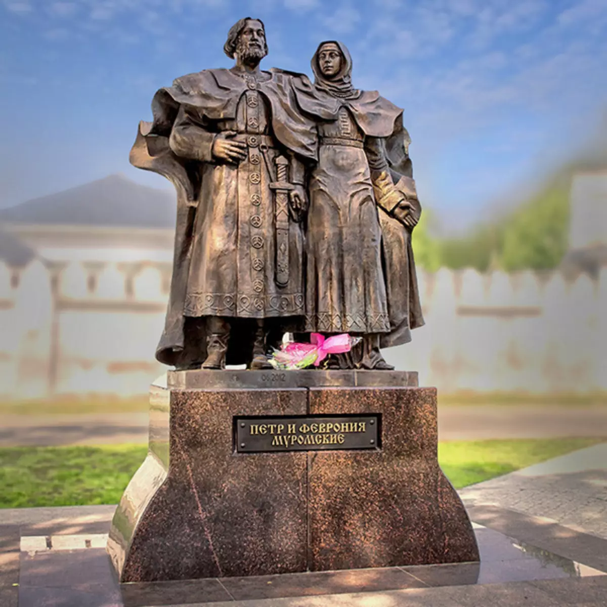 Monument célèbre à Murom