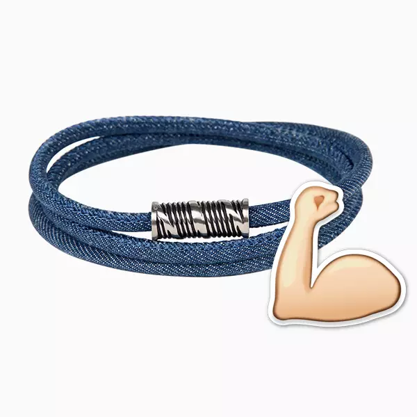 Bracelet ya Denim GribNakov