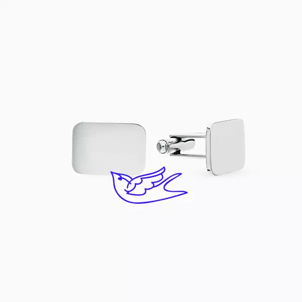 Cufflinks nke Sergey Gribnyakov site na ọla ọcha