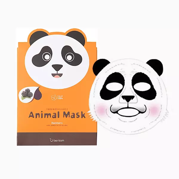 Ehun maskara animalien panda maskara, berrisom