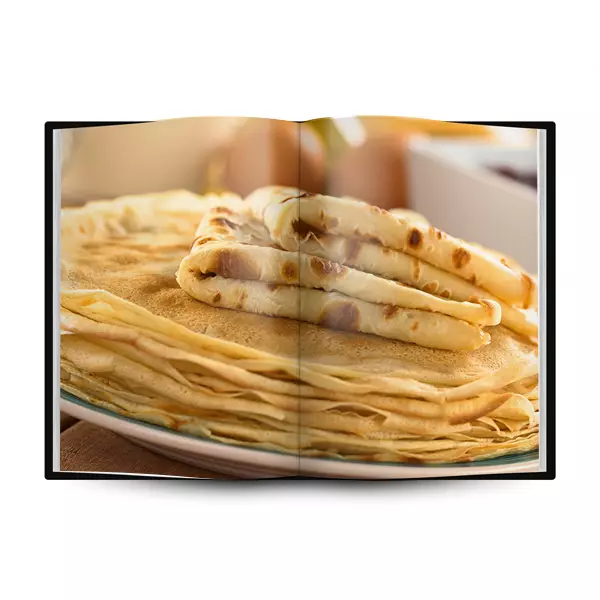 pancakes-saffron pancakes ທີ່ມີ namazami ທີ່ມັກສໍາລັບຄ່ໍາ