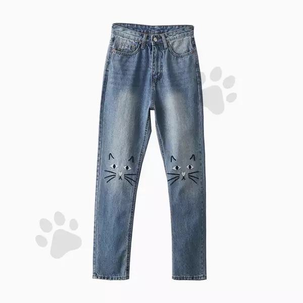 Jeans met katte Victoria swaai