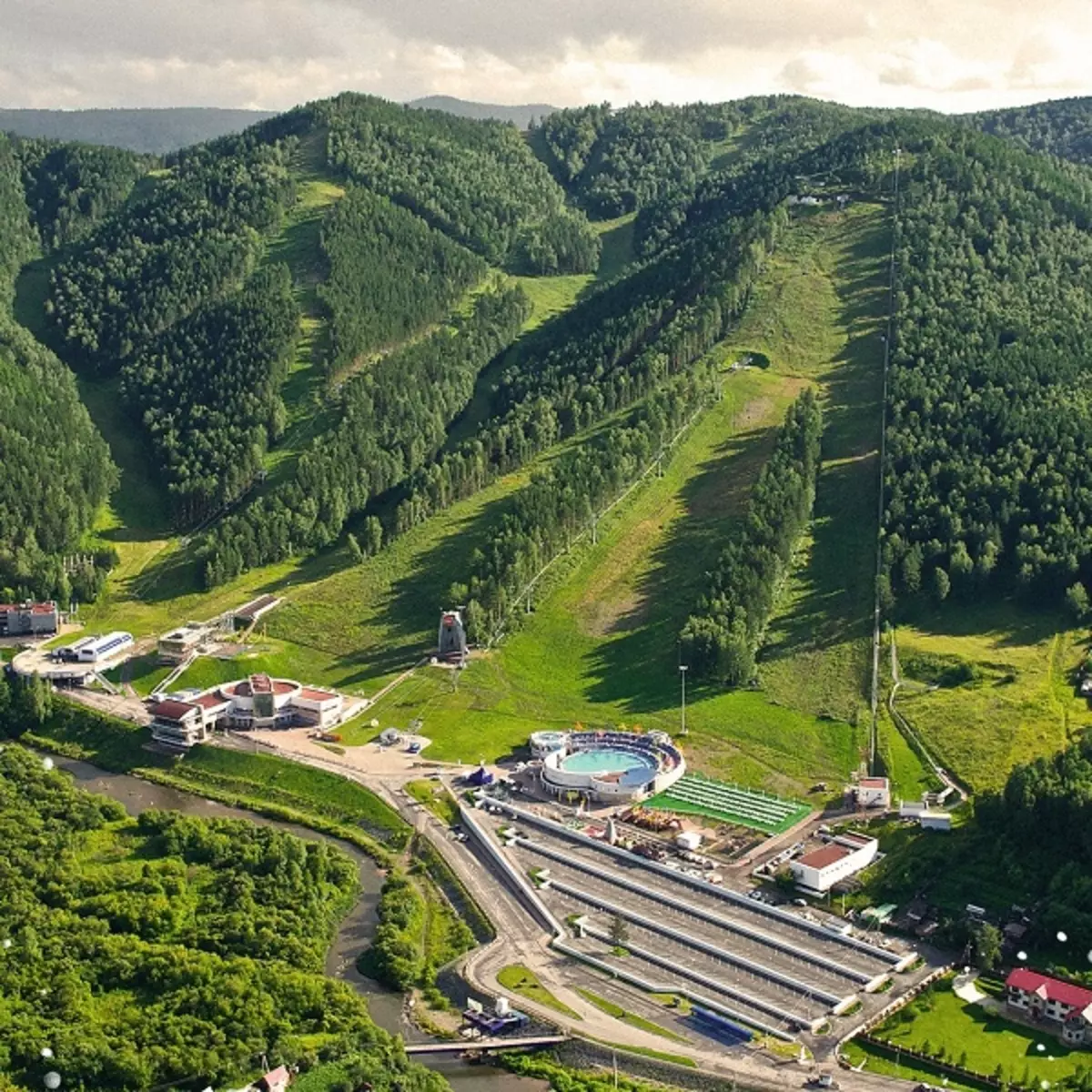 Fanpark i Krasnoyarsk