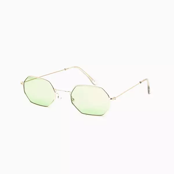 Asos saulesbrilles ar zaļām brillēm