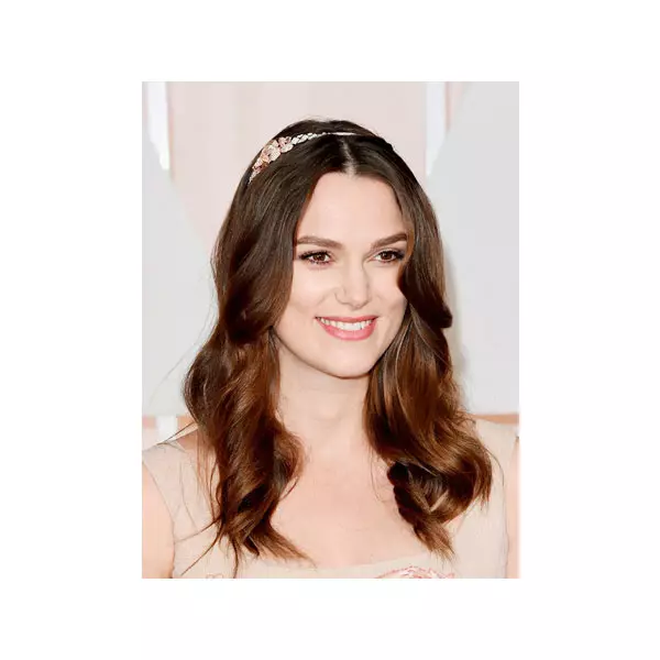 Keira Knightley in Chanel Hair Diamond Tape