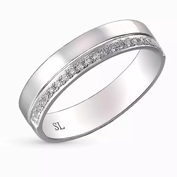 Ring SL uban sa diamante