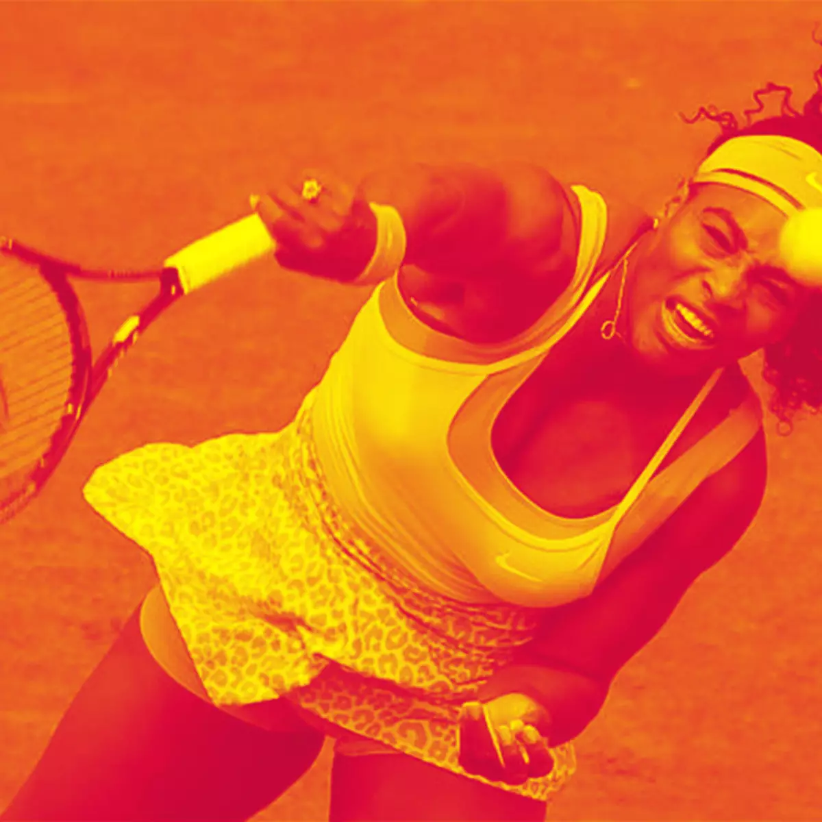 Ang Serena Williams nanginahanglan usa ka dako nga helmet, ug si Maria Sharapova - dagko nga bayad